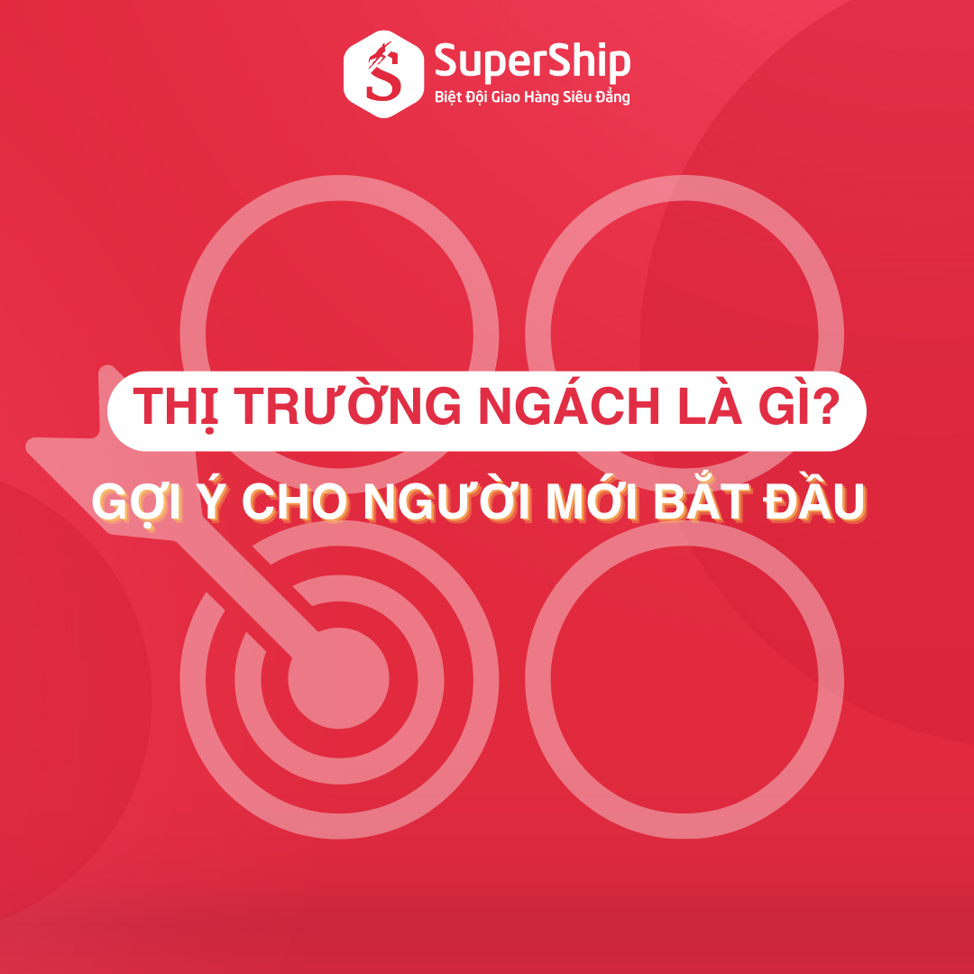 Thi trường ngách là gì? Gợi ý thị trường tiềm năng cho người mới - SuperShip