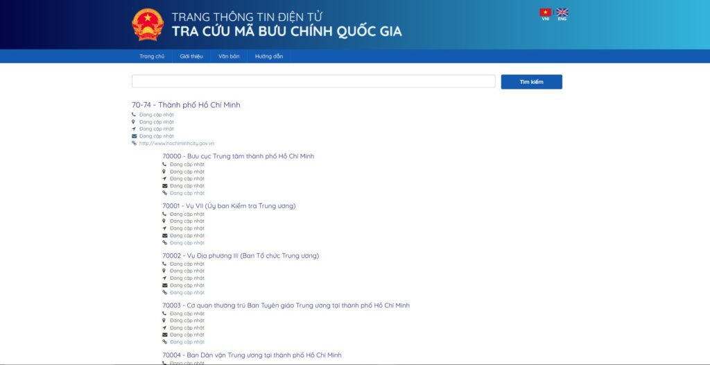 Mã ZIP TP. Hồ Chí Minh - Cập nhật đầy đủ theo quận/huyện - SuperShip